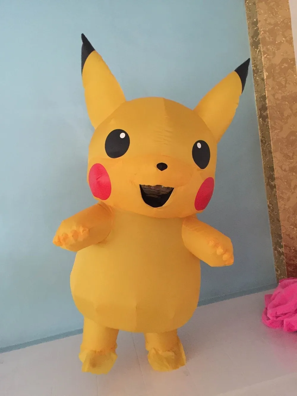 Cartoon Inflatable Pokemon Pikachu Mascot Costume - KawaiiMerch.com