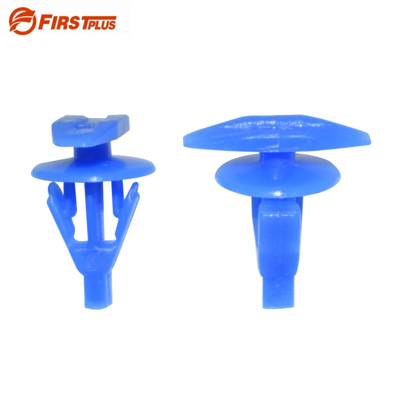 50X-Car-Universal-Weatherstrip-Retainer-Auto-Fasteners-Blue-Retainer ...