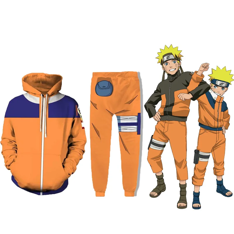 Chaquetas de Anime japonés Naruto para hombres, ropa de Cosplay ...