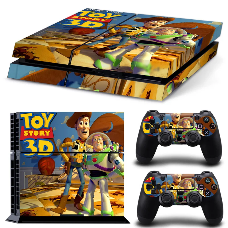 Oststicker Toy Story 3d For Playstation 4 Console And 2 Controller ...