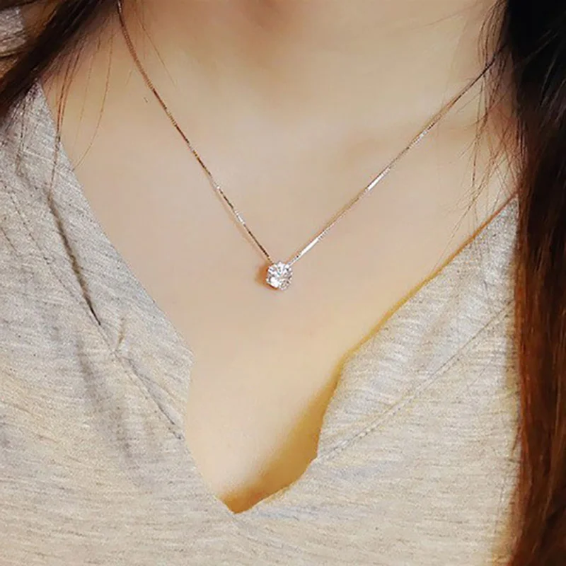 New Product Design Model Simple Exquisite Necklace Exclusive Custom