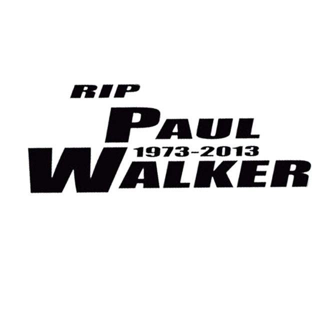 Paul Walker Drawing Rip