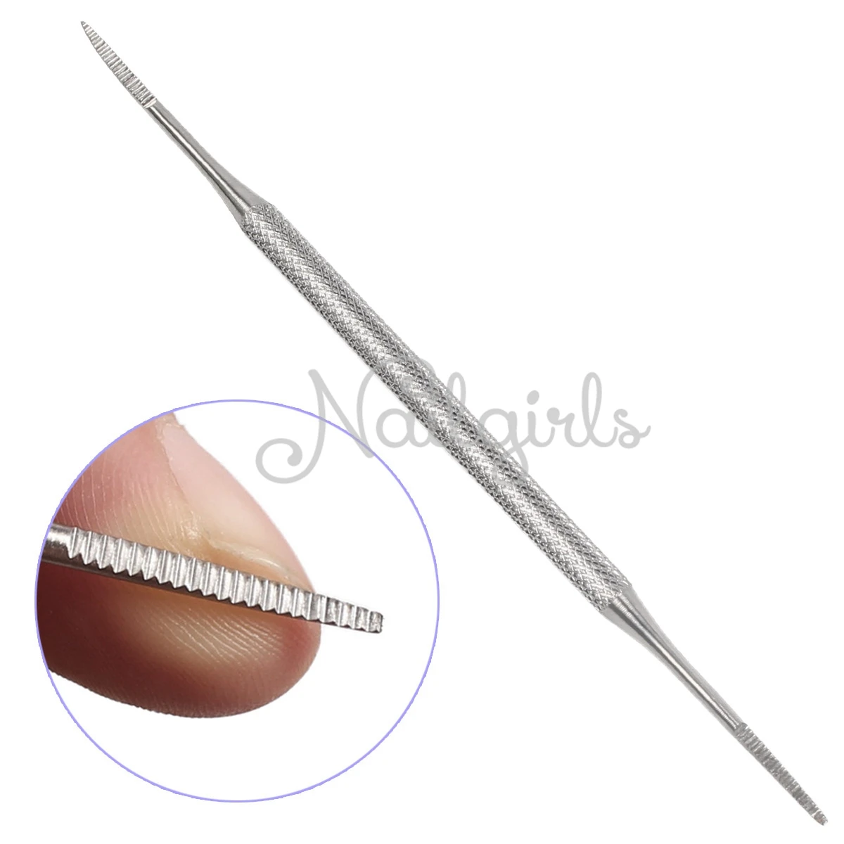 1pcs Double Ended Pedicure Blacks File Satin Edge Ingrown Toe Nail ...