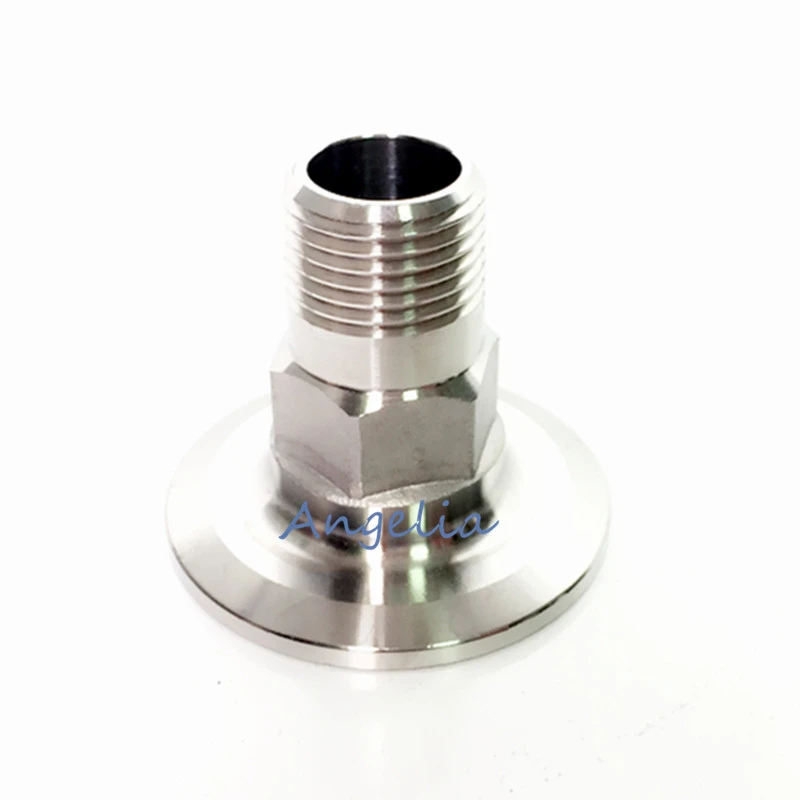 2" Dn50 Tri Clamp Od 64mm G Thread Male Thread Od 59mm Sus304 Sanitary ...