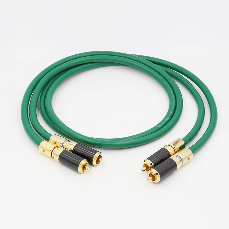 Aliexpress.com : Buy High Performance Silver plated RCA Hi Fi Cable ...
