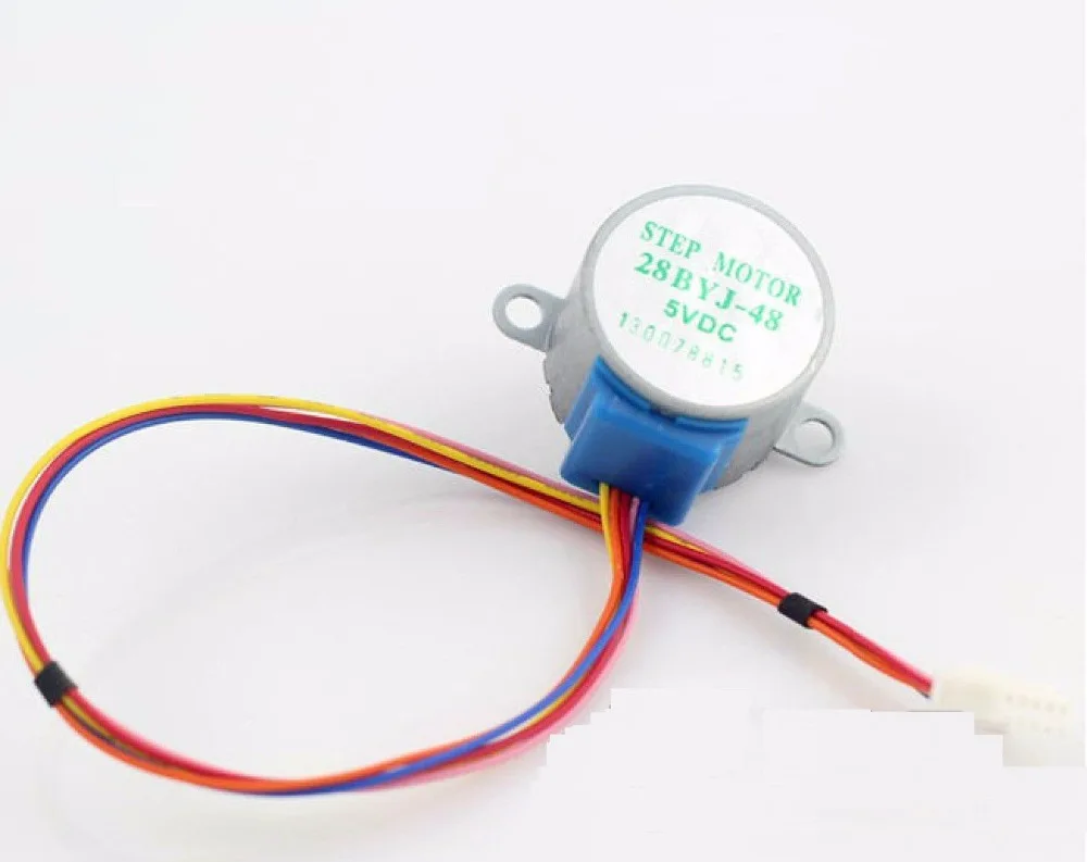 DC 5V 4 phase 5 wire stepper motor 28YBJ48 28BYJ48 deceleration stepper ...