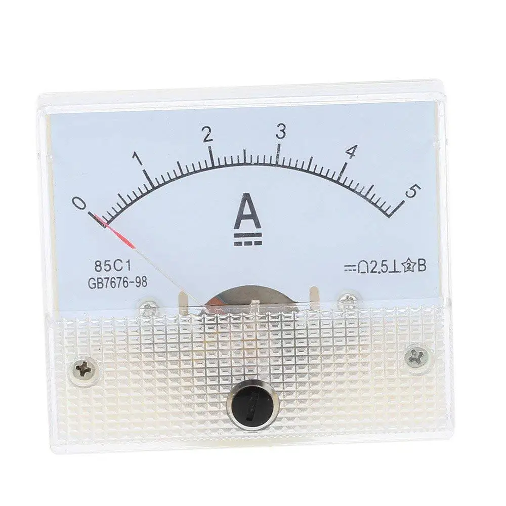Pointer Type Dc Ammeter 85c1-1a 2a 3a 5a 10a 20a 30a Direct Current ...