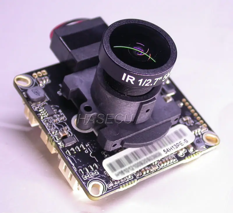 향상된 야간 투시경 IPC 720P 광각 2.1mm LEN 1/3 "Exmor IMX225 + Hi3518 IP 카메라 모듈 ...