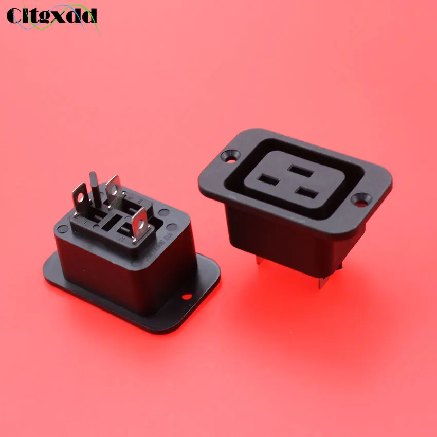 cltgxdd 1pcs AC 16A 250V 3pin power socket Industrial Outlet 3 Pin ...