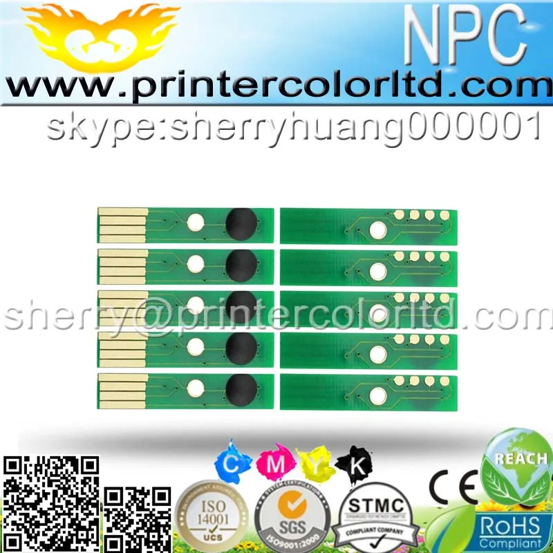 Compatible XEROX Phaser 6500 6505 chips para tóner 106R01604 106R01601 ...