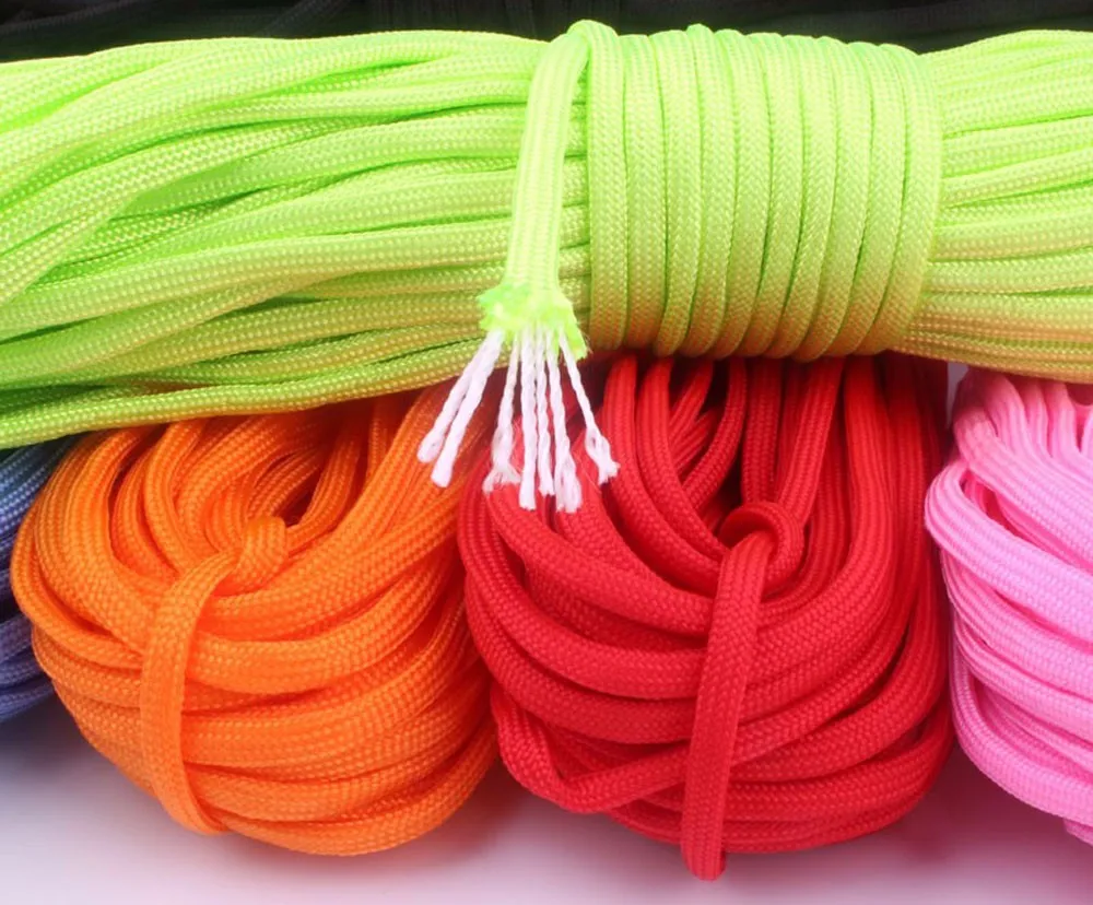 Paracord Rope 550 - Mil-Spec Type III, 7-Strand Core, 25/50/100 Feet ...