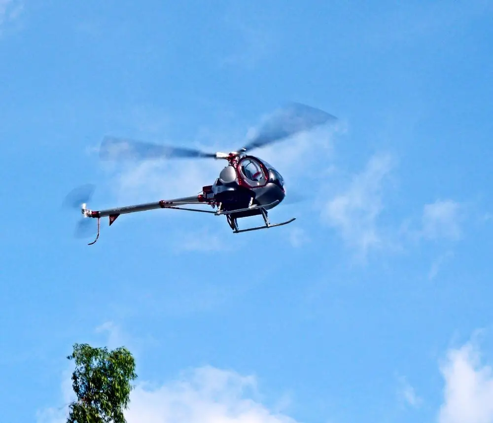Schweizer Hughes 300c Scale 9ch Rc Helicopter Brushless Rtf All Metal ...