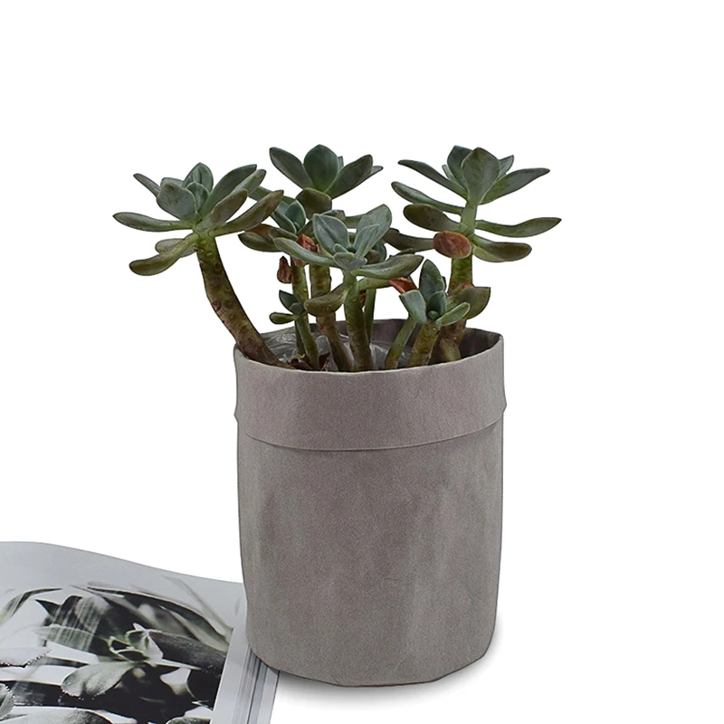 Крафт бумажные мешки для хранения фруктов и овощи чеснок лук цветочный горшок мешок корзина