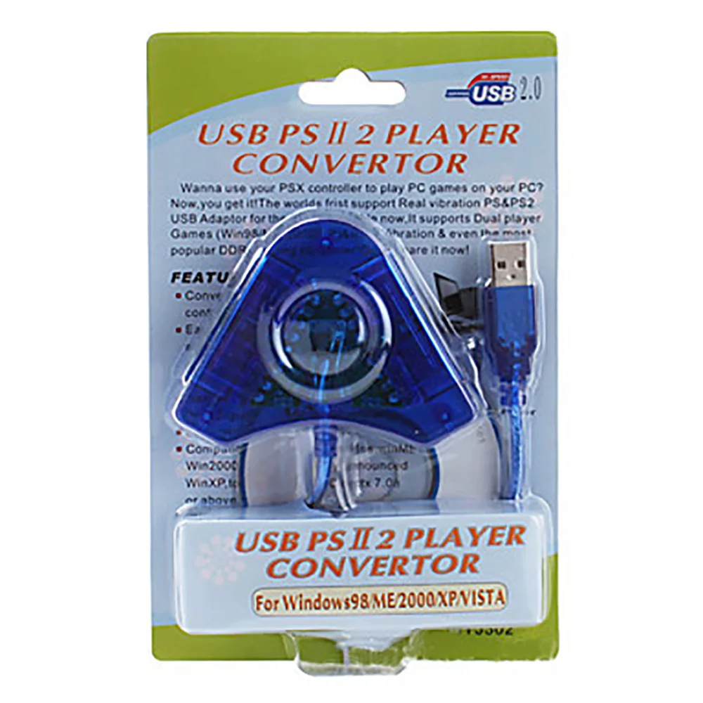 VPLAY 2017 USB convertor For PS2 PS3 Dual Player Adapter Convertor ...