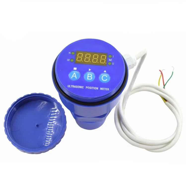 4 20mA integrated ultrasonic level meter/0.36"LED Display ultrasonic ...