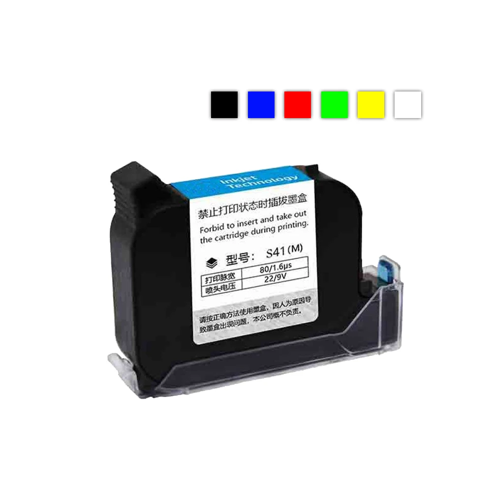 42 Ml Fast-drying Solvent Ink Cartridge For Cy254 Portable Handheld ...