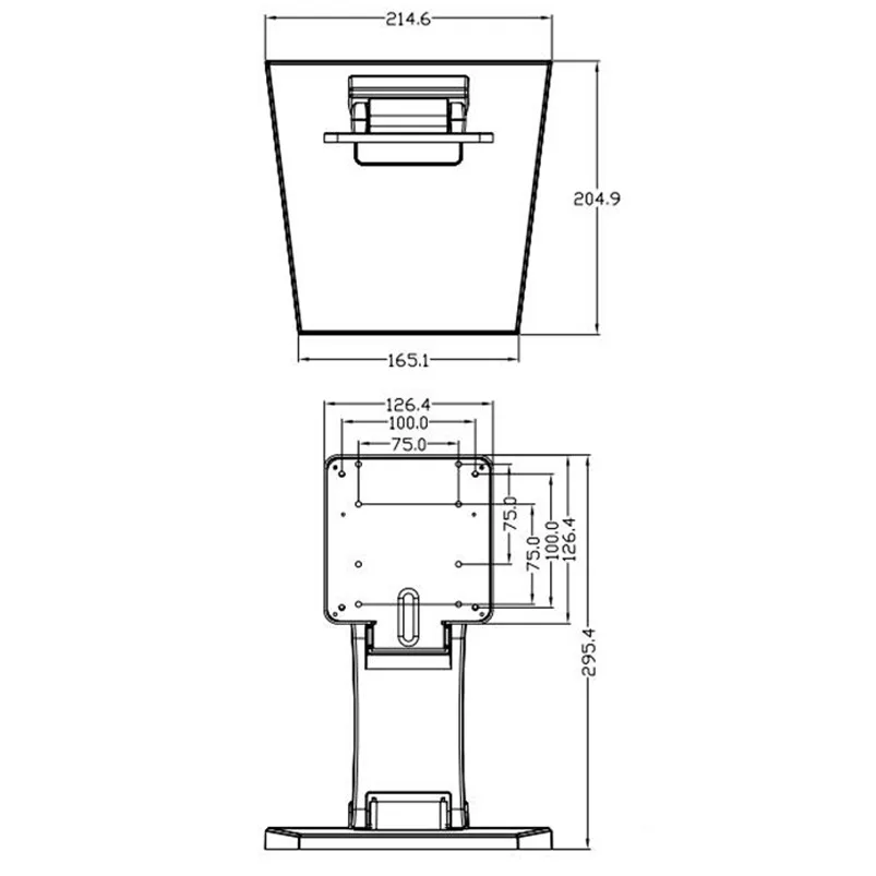 Wearson WS-03A Регулируемая подставка для ЖК-монитора складной МОНИТОР ...