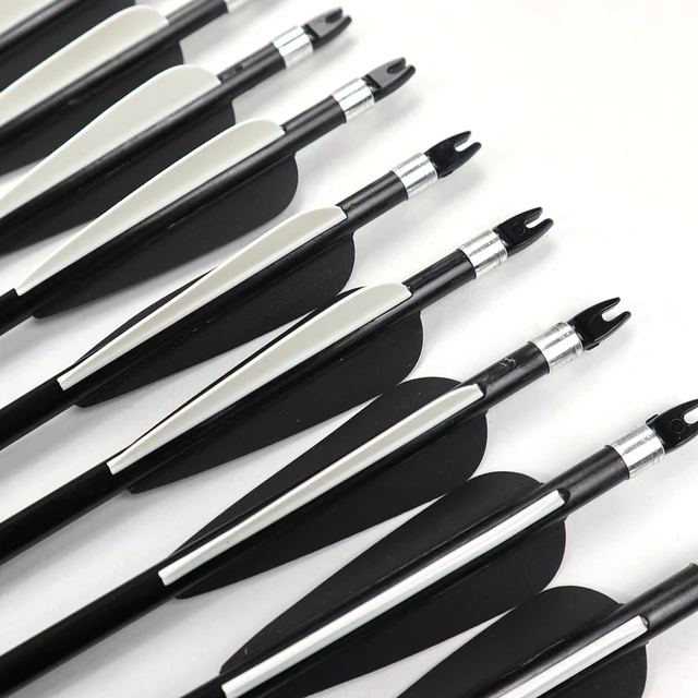 Pijlen en boog pijlen 6 stuks 80 cm