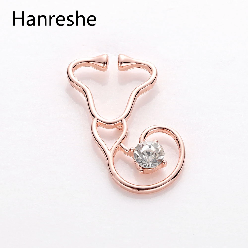 Stethoscope Lapel Pin Women Medicine Gift For Doctor/Nurse Medical ...