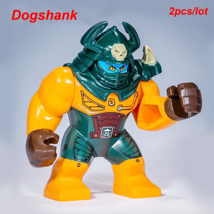 10pcs/lot Ninjagoe DOGSHANK PIRATE masters of spinjitsu 70604 ...