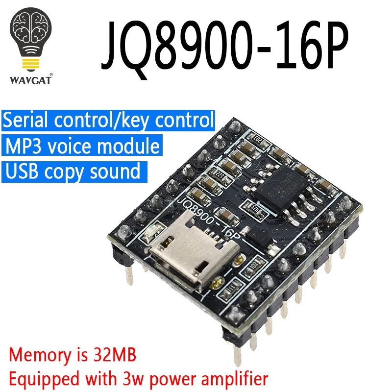 Speech Recognition Module Jq8900 Can Customize Music Intelligent Speech ...