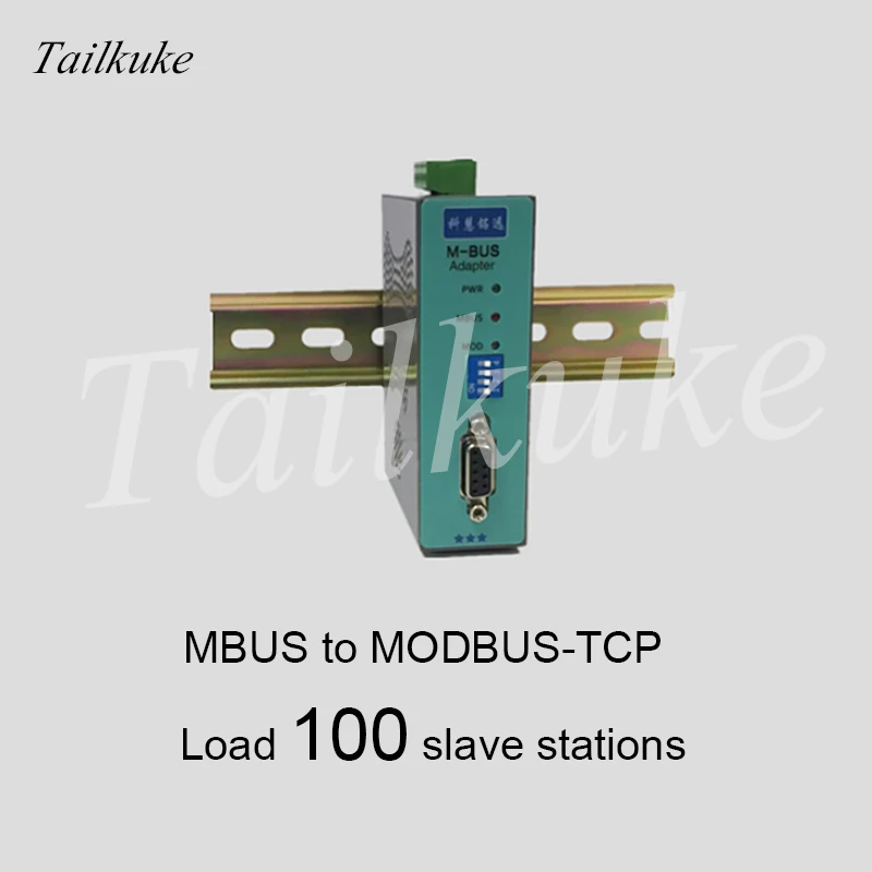 Mbus/m-bus To Modbus-tcp Ethernet Converter (100 Load) Kh-mt-m100 ...