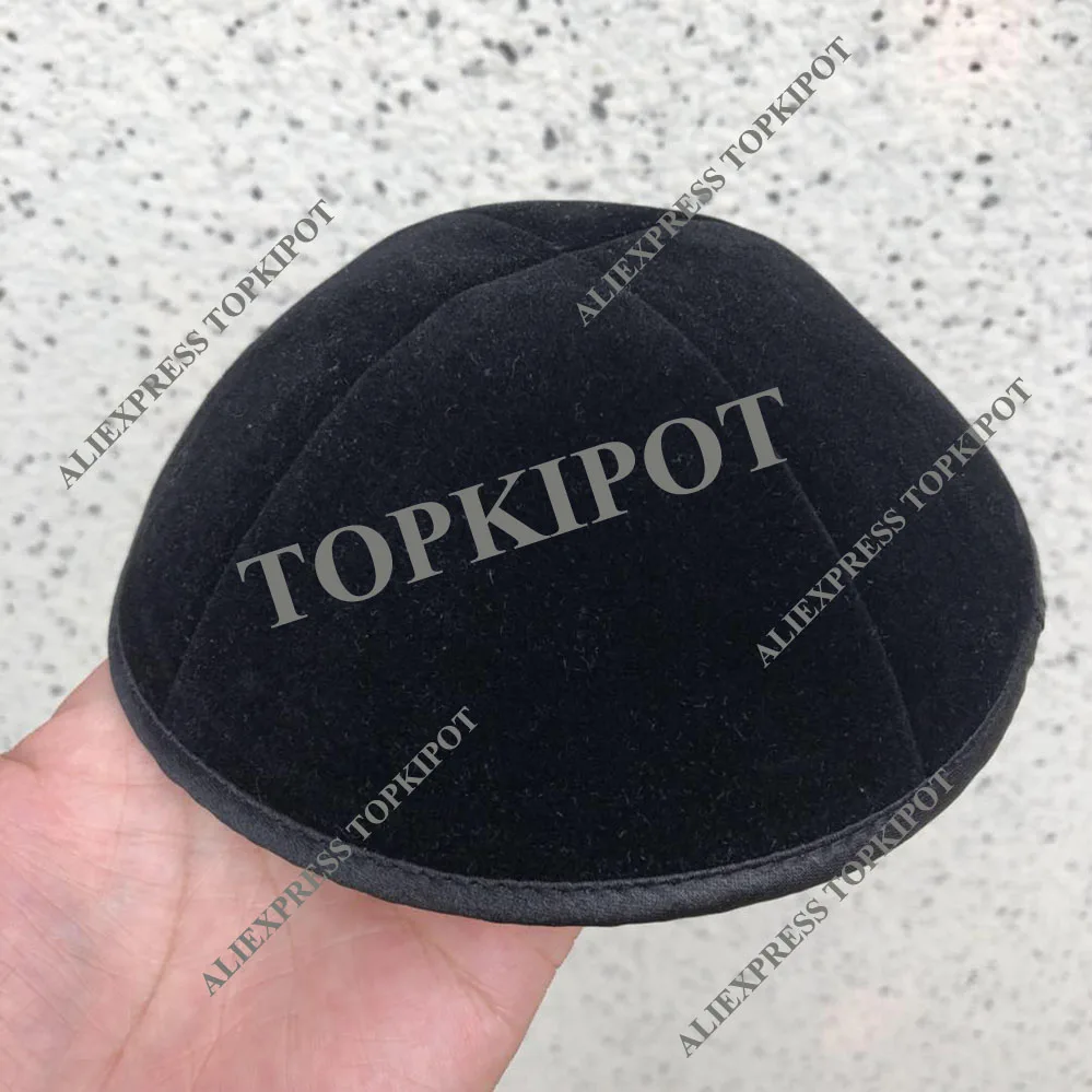 Customized wedding kippot, jewish kippah, kipot, light grey heavy linen ...