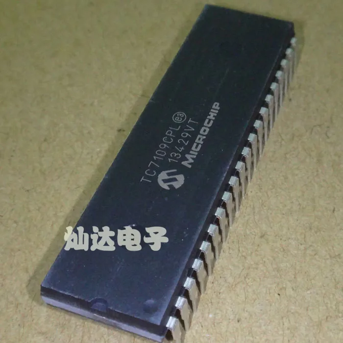 TC7109CPL TC7109 DIP 40 integrated circuit IC chip|chips recipe|chip ...