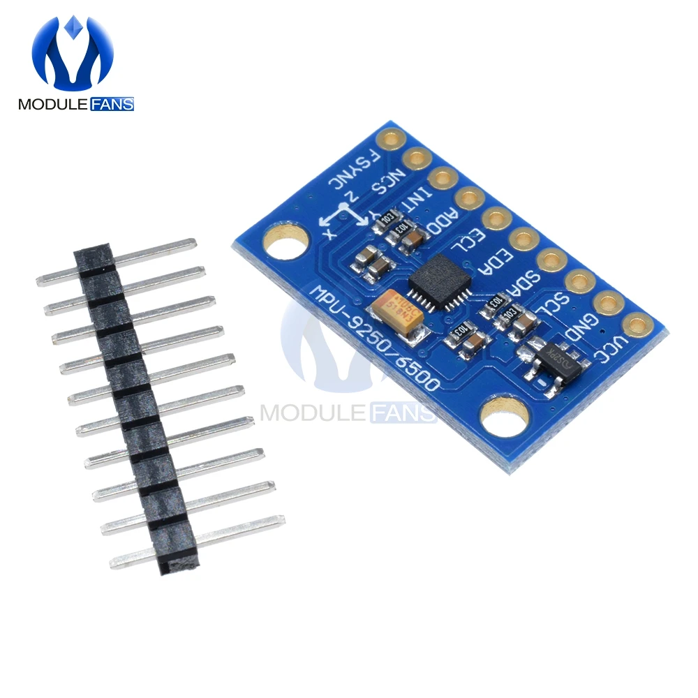 I2C IIC SPI MPU9250 Sensor Module MPU 9250 MPU-9250 9-Axis Attitude ...
