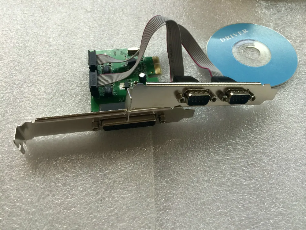 2 Port RS232 RS 232 Serial Port COM & DB25 Printer Parallel Port LPT to ...