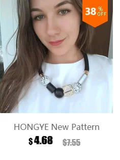 HONGYE новое ожерелье-чокер с узором S Золотая Серебряная Роскошная Длинная кисточка, цепочка ...