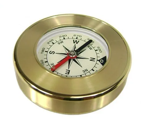 Hoge Kwaliteit Geraffineerd Koper Handheld Outdoor Kompas Reizen Gift ...