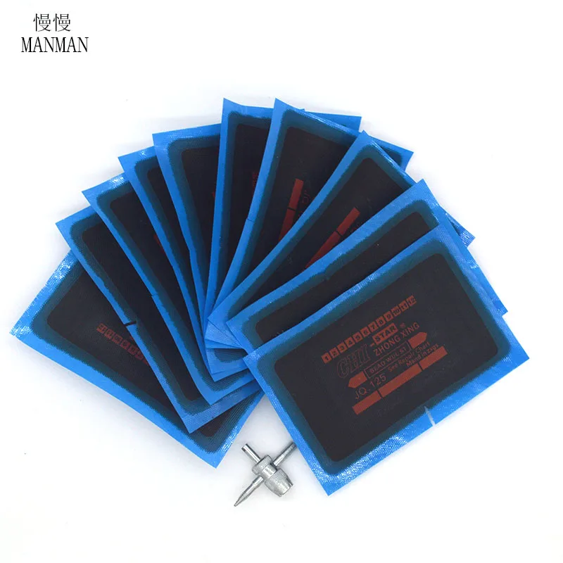 10pcs80*125mmTire Tyre Repair Patch Kit Cycling Tools Meridian Tire ...