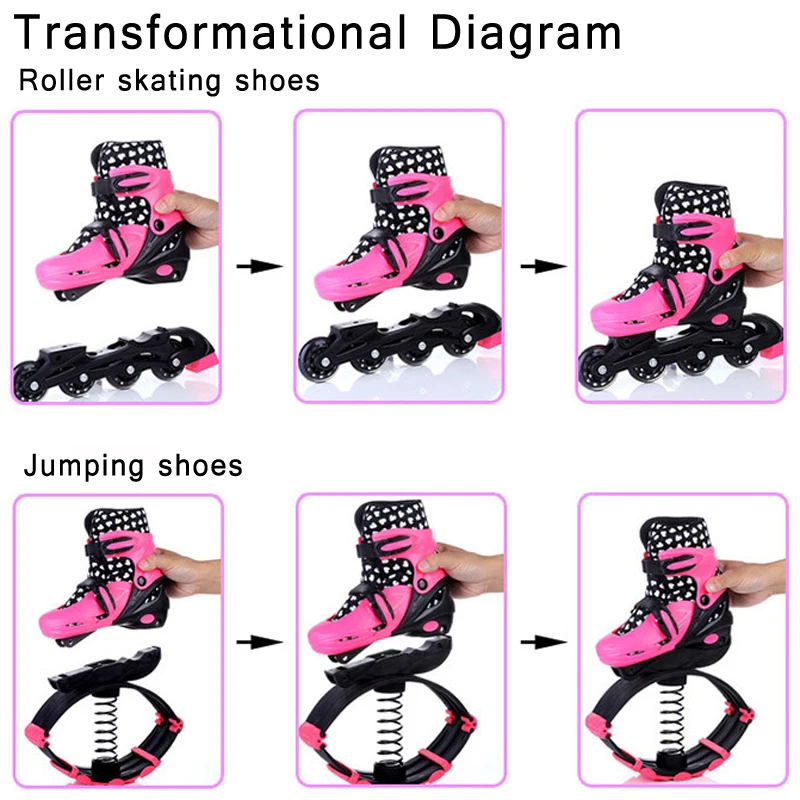 Детская подпрыгивающая обувь Pogo stick кенгуру ходули для прыжков небо ...