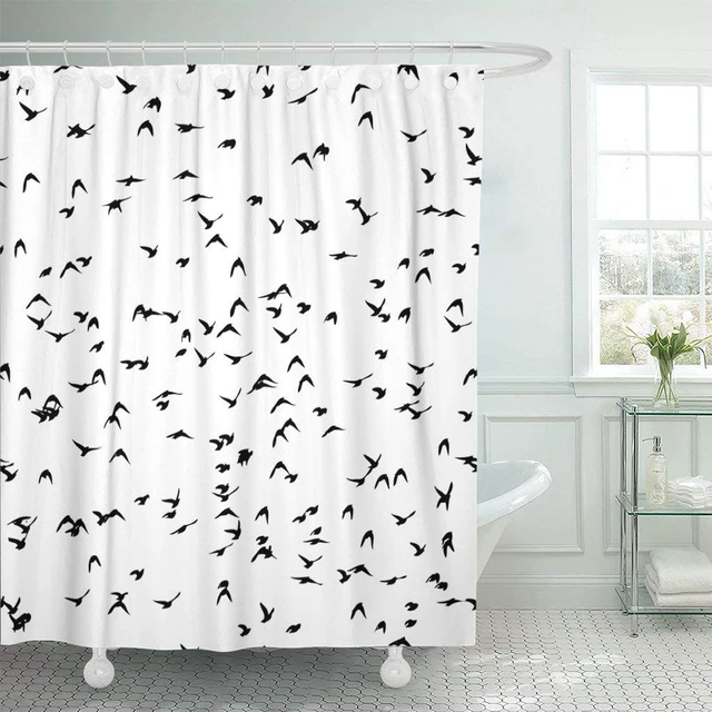 Bird Themed Shower Curtains
