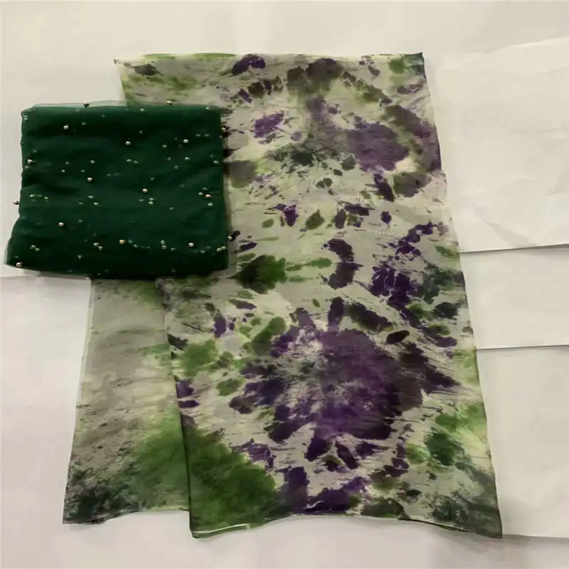 Стиль Шелковый шифон с рисунком для дам носить мягкую и удобную ...