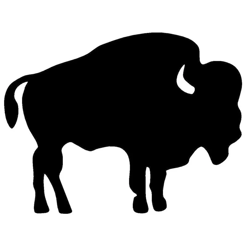 Strong Wildlife Bison Buffalo Car Sticker Window Bumper Laptop ...