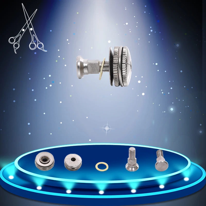 10 sets/lot Full Set Of Stainless Steel Hair Bearing Screws Accessories ...