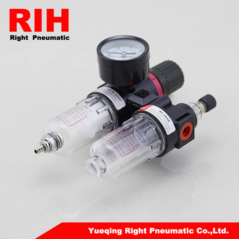RIH Air Filter Regulator Combination AFC2000 Lubricator Combinations,1/ ...