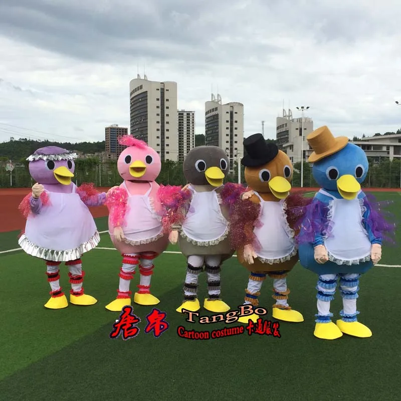 Disfraz de Mascota de pato para adulto, traje de Cosplay de pato ...
