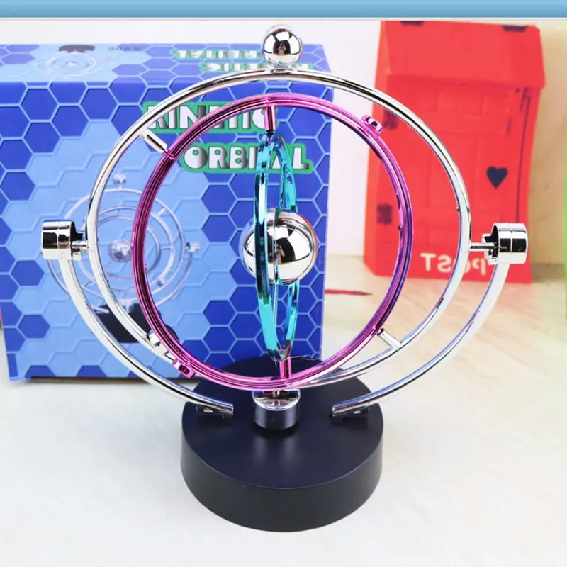 Rotate Magnetic Swing Kinetic Orbital Craft Decoration Perpetual ...