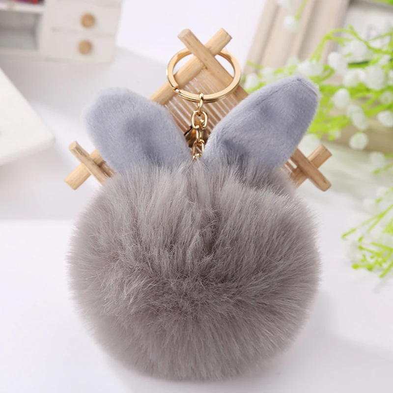 Aliexpress.com : Buy Brand New Adorable Rabbit KeyChain 10CM 9 Colors ...