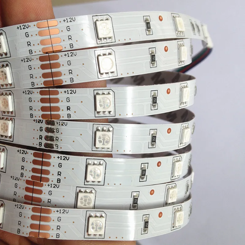 LED-Strip-5050-RGB-30LEDs-m-150leds-UL-CE-Non-waterproof-IP20 ...