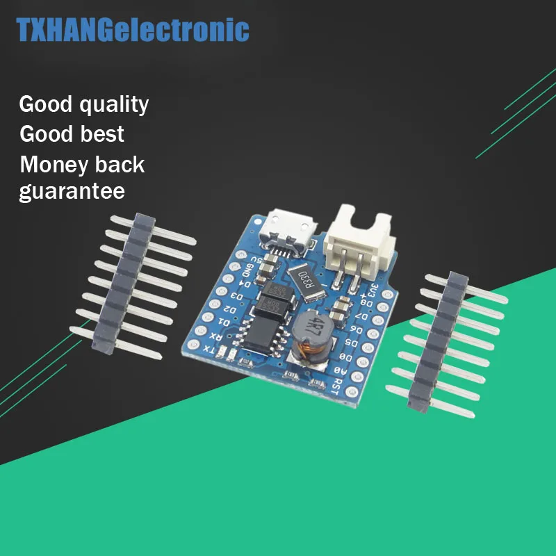 10pcs Battery Shield For Wemos D1 Mini Single Lithium Battery Charging ...