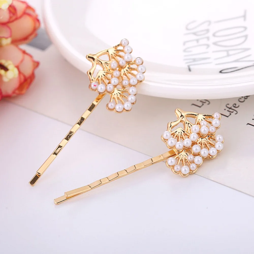 Милые женские заколки для волос с искусственным жемчугом ...