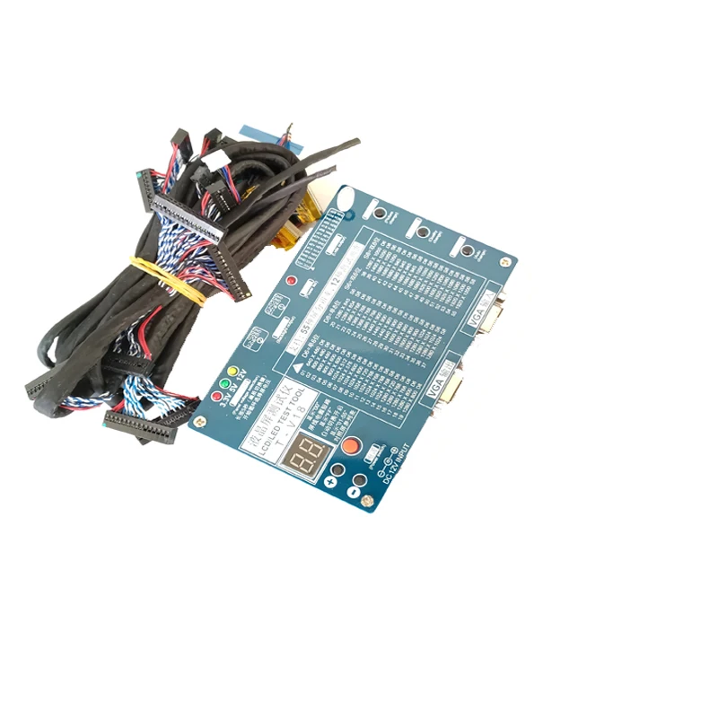 Laptop TV/LCD/LED Test Tool kit led panel tester Support 7 84 Inch LVDS ...