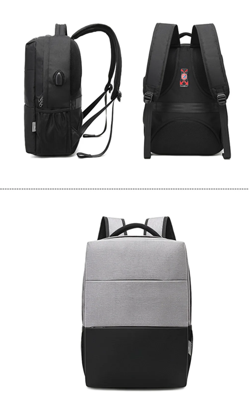 ph&co | PC Depot. COOLBELL 15.6" LAPTOP BACKPACK GREY CB-8020