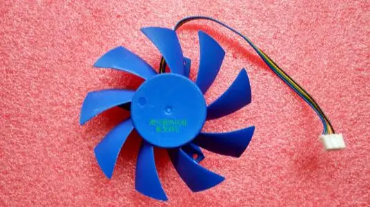 T128015DH DC12V 0.32AMPGTX460 four-line GTX550TI video card fan ...