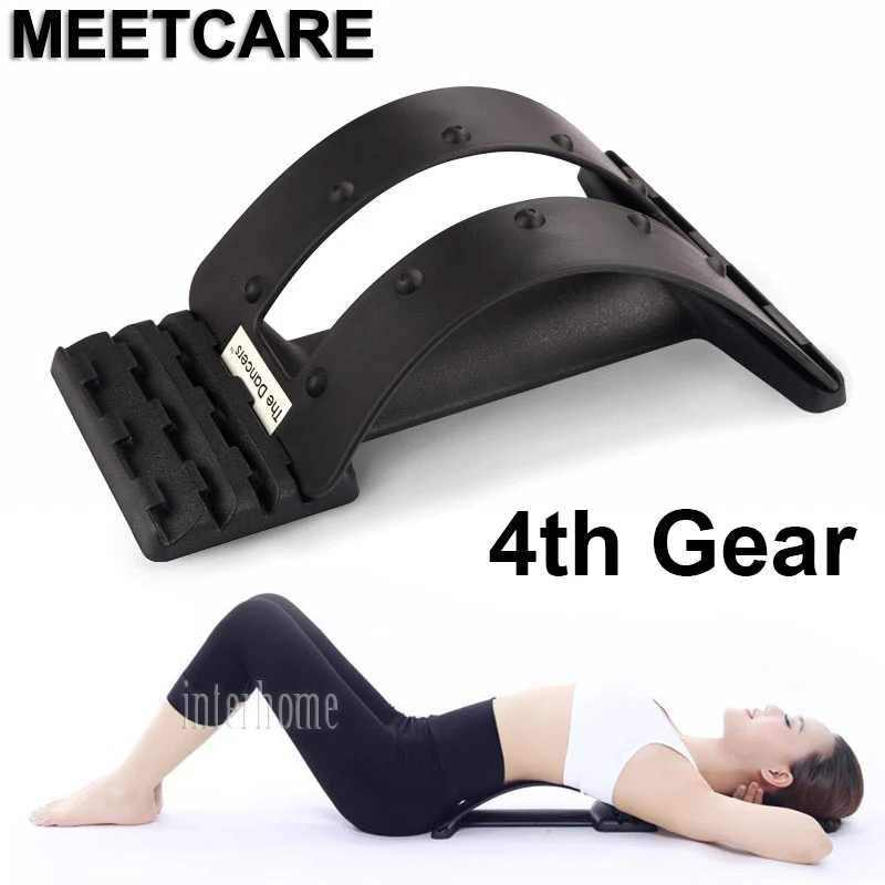 Spine Pain Relief Lumbar Traction Stretching Device Waist Spine Relax ...