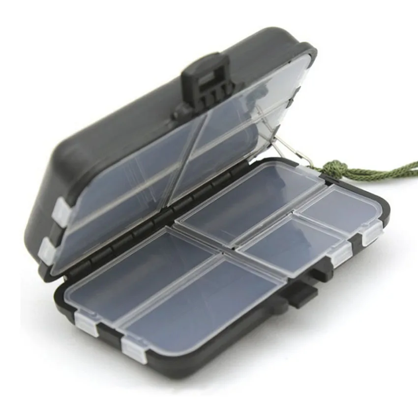 Double Layers Box spinner box bait minnow Popper box fishing tool LB ...